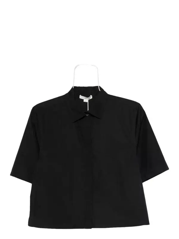 Vince Collared Short-sleeve Shirt - Blue