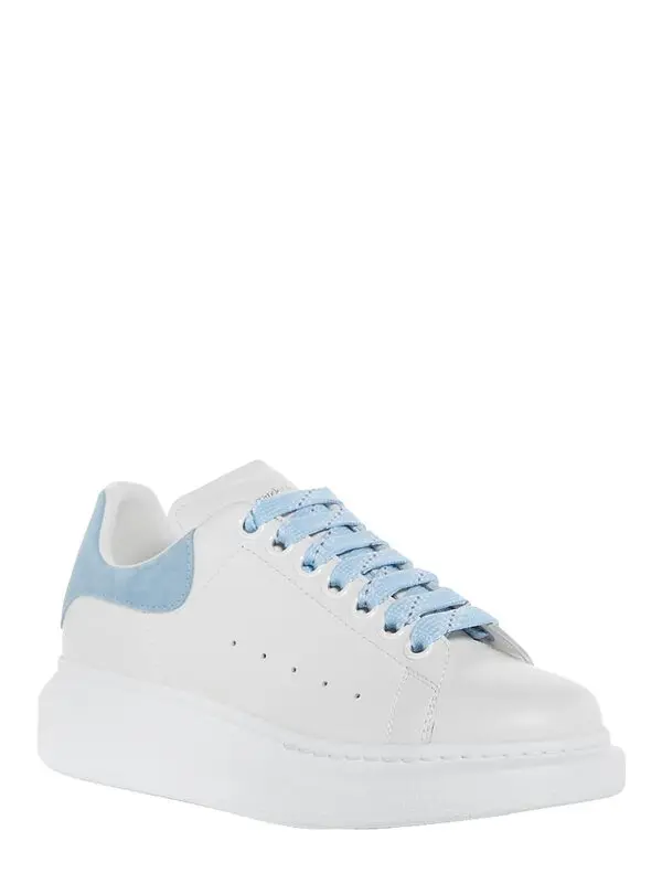Alexander McQueen Oversized Sneakers - Pale Blue/white