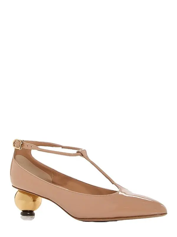 FERRAGAMO Tania T-strap Pumps - Amaretti