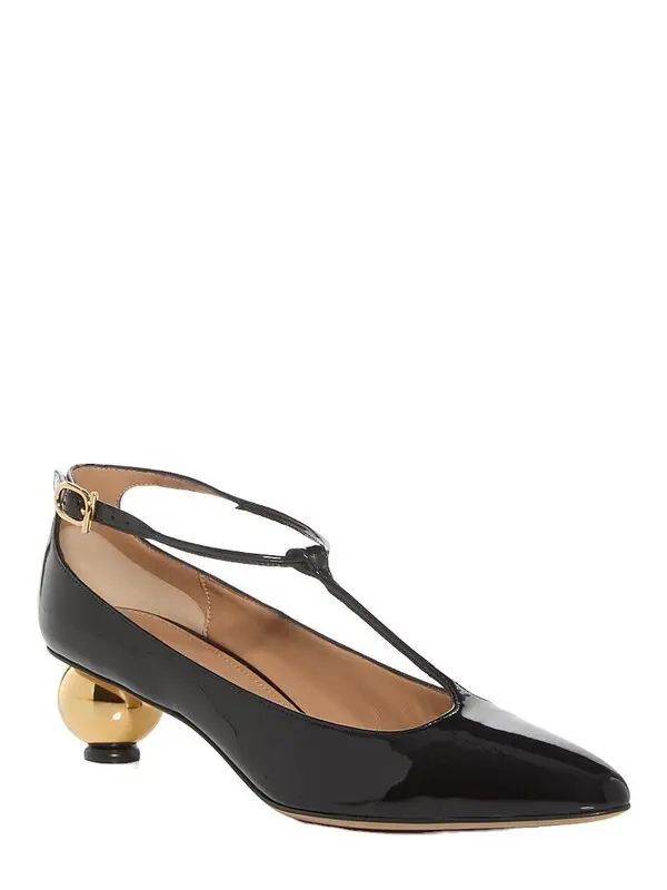 FERRAGAMO Tania T-strap Pumps - Nero