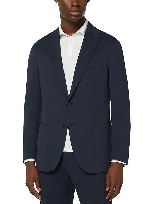 Boggi Milano B Tech Stretch Blazer - Navy Blue