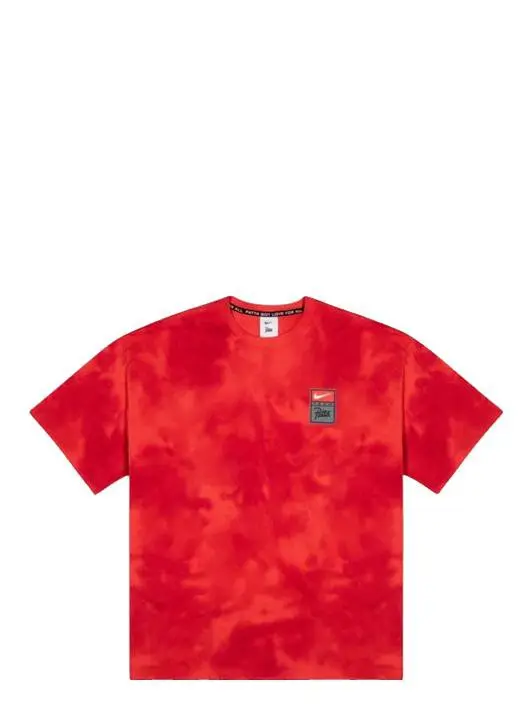 Nike X Patta Nrg Gx Washed T-shirt - Rush Red/university Red/gym Red