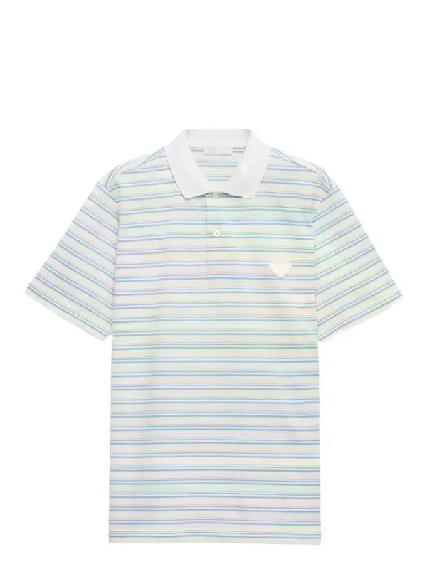 Prada Cotton Polo Shirt - White