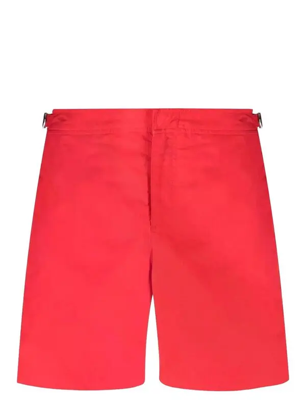Orlebar Brown Bulldog Mid-length Swim Shorts - Red