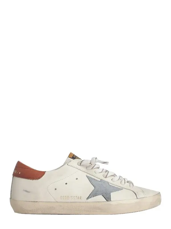 GOLDEN GOOSE Super-star Leather Sneakers - White
