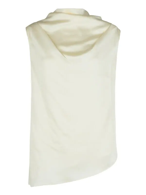 RÓHE Viscose Blend Tank Top - Cream
