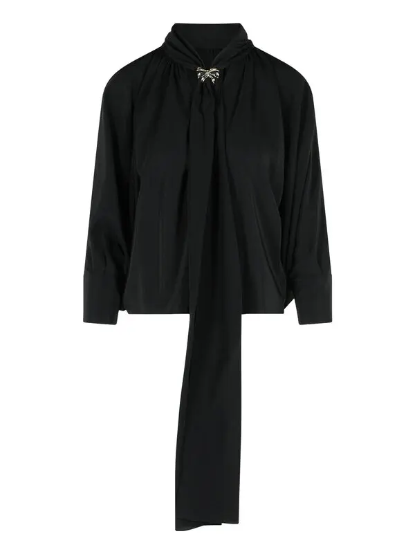 Max Mara Leonida Silk Shirt - Black