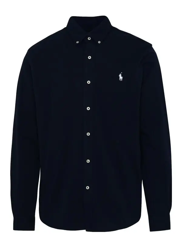 Polo Ralph Lauren Cotton Shirt - Navy
