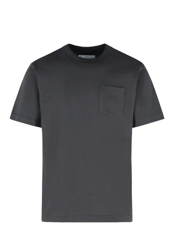 Sacai Cotton T-shirt - Grey