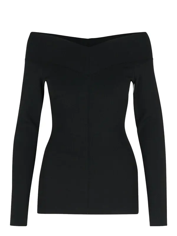 Stella McCartney Viscose Blend Top - Black