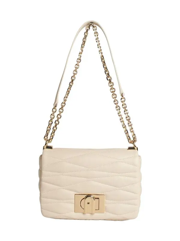 Furla 1927 Small Crossbody Bag - Cream