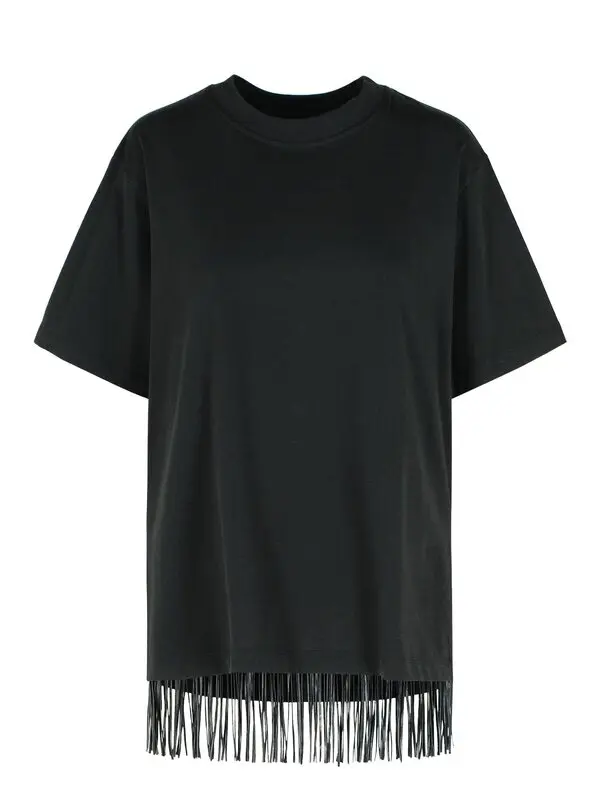 Sportmax Cotton Jersey T-shirt - Black