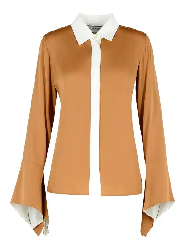 Max Mara Silk Shirt - Beige