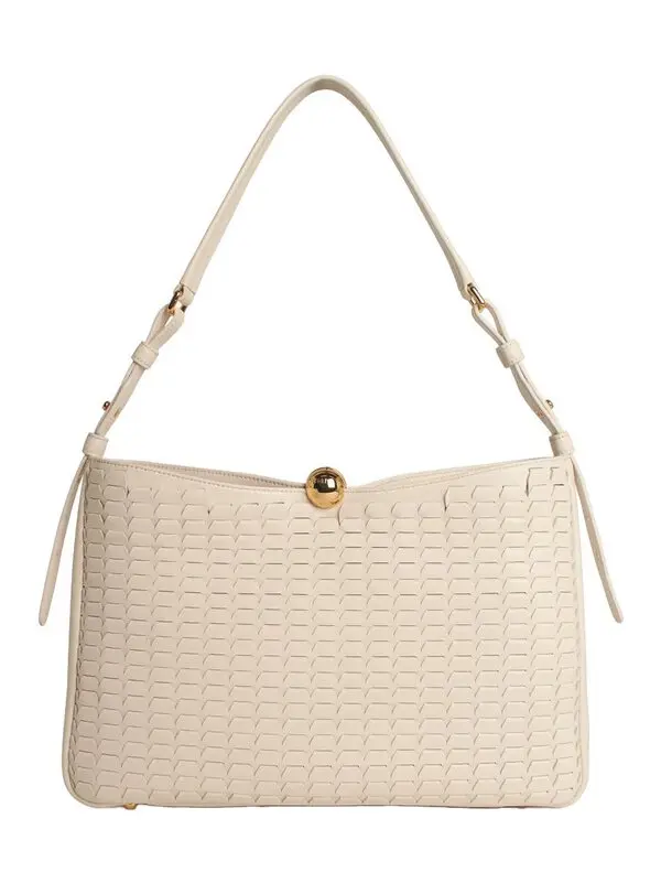 Furla Large 'sfera Soft' Bag - Cream