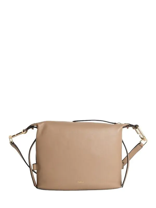Furla Leather Bag - Beige