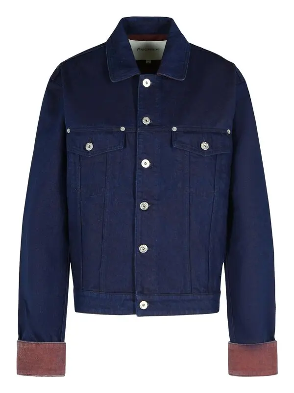 JW Anderson Cotton Denim Jacket - Blue
