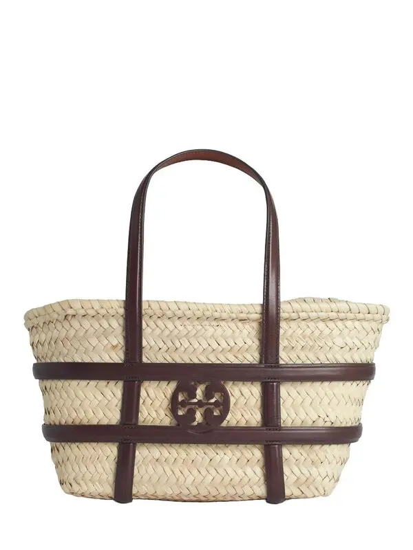 Tory Burch Small 'ella' Shopper - Beige