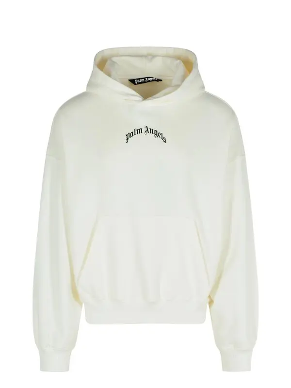 Palm Angels Cotton Sweatshirt - White