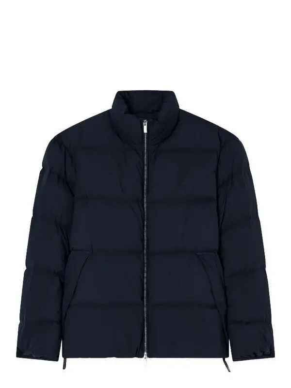 Emporio Armani Quilted Down Jacket - Blue