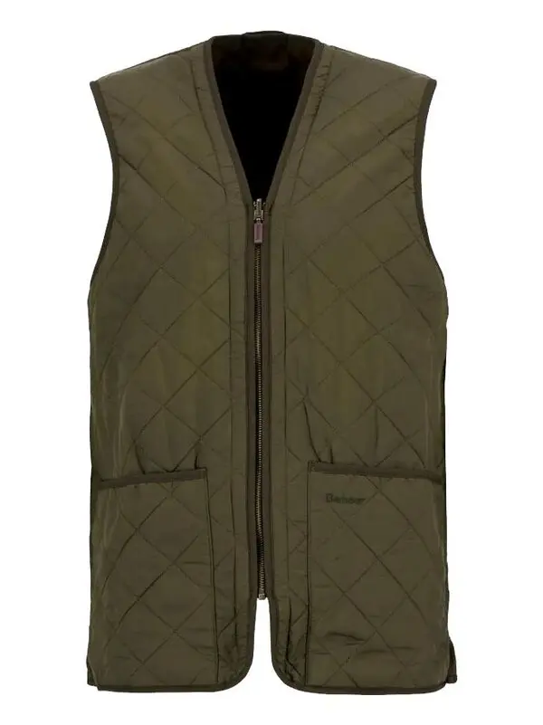Barbour Polarquilt Waistcoat Zip Liner - Green