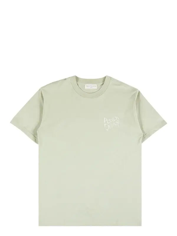 MUSEUM OF PEACE & QUIET Wordmark T-shirt - Green