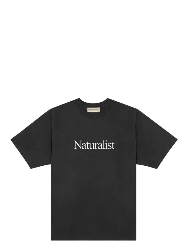 MUSEUM OF PEACE & QUIET Naturalist T-shirt - Black