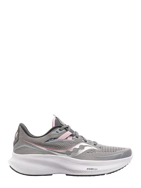 Saucony Ride 15 Wide Alloy Quartz Sneakers - Grey