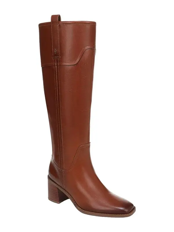 27 EDIT NATURALIZER Leather Knee High Boots - Cider Spice Brown
