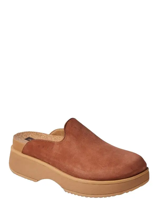 Reef Cushion Vista Skye Platform Clog - Brown