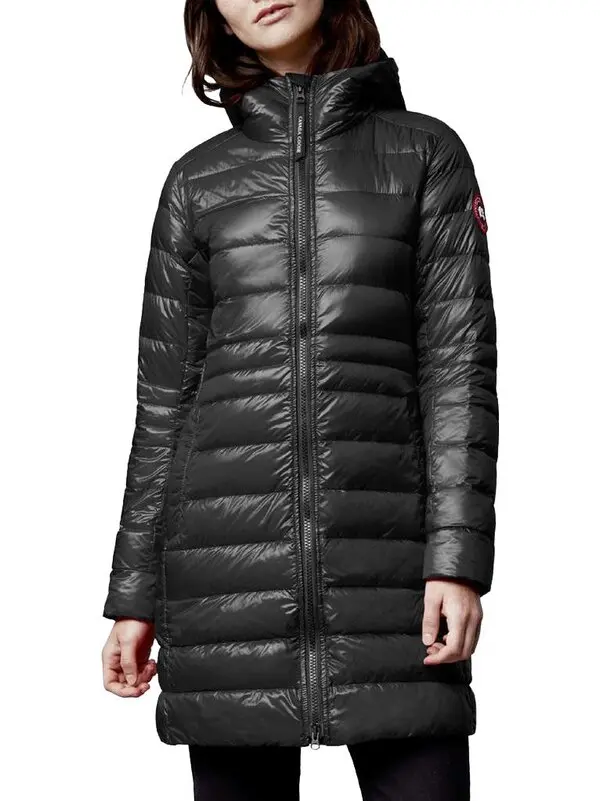 Canada Goose Cypress Packable Hooded 750-fill-power Down Puffer Coat - Black