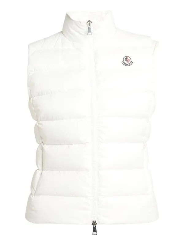 Moncler Ghany Puffer Vest - White