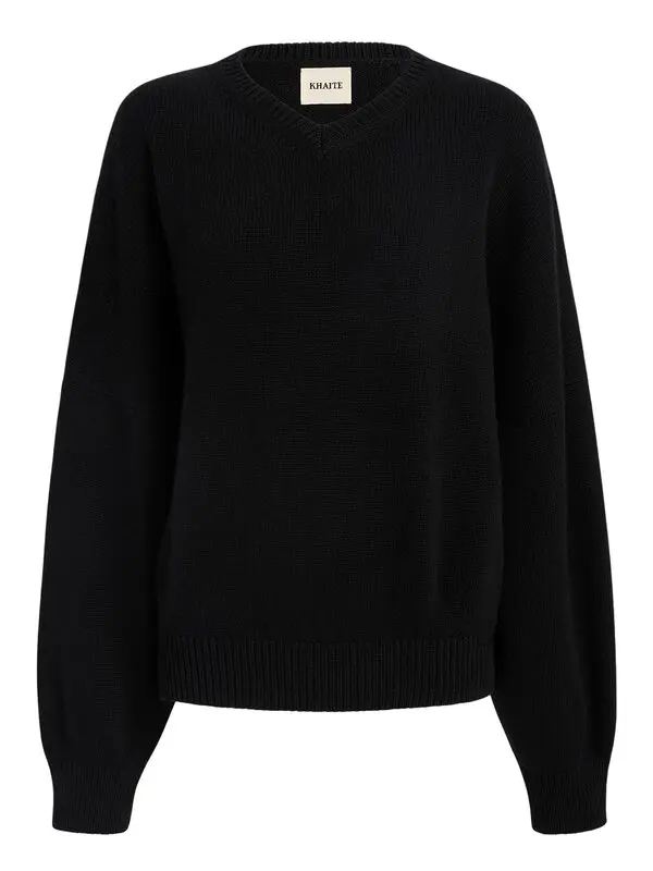 Khaite Wolfe Sweater - Black