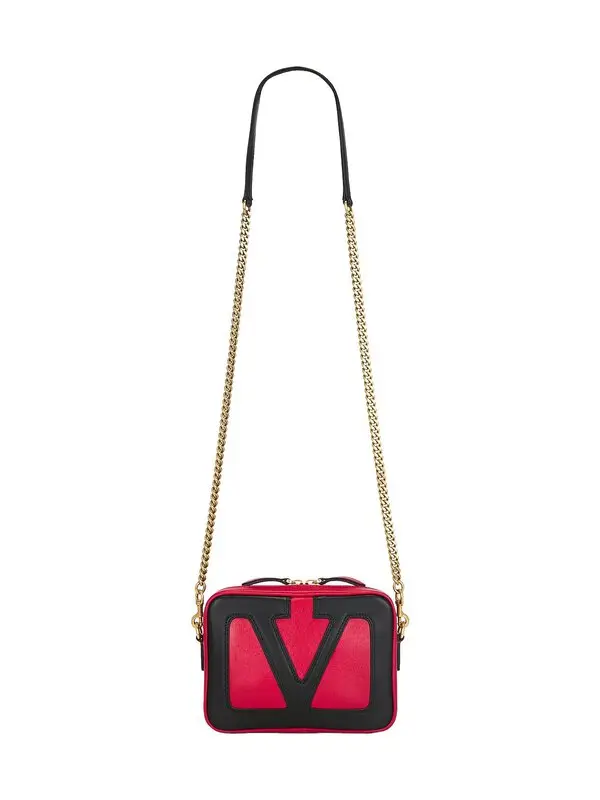 Valentino Garavani Viva Superstar Crossbody Bag - Rouge Couture & Nero