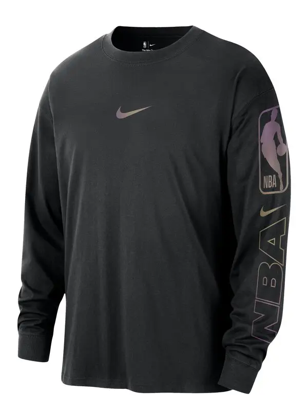 Nike Team 31 Nba Max90 Long-sleeve T-shirt - Black