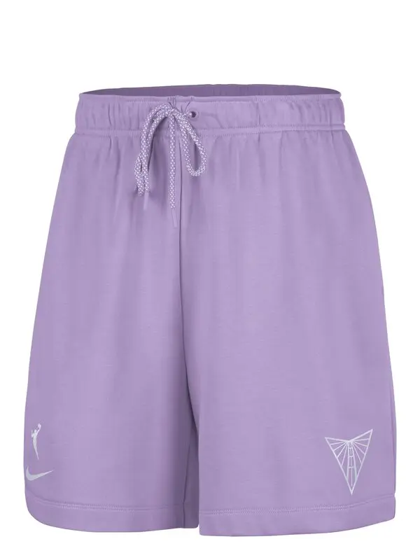Nike Golden State Valkyries Wnba 6" Fleece Shorts - Purple