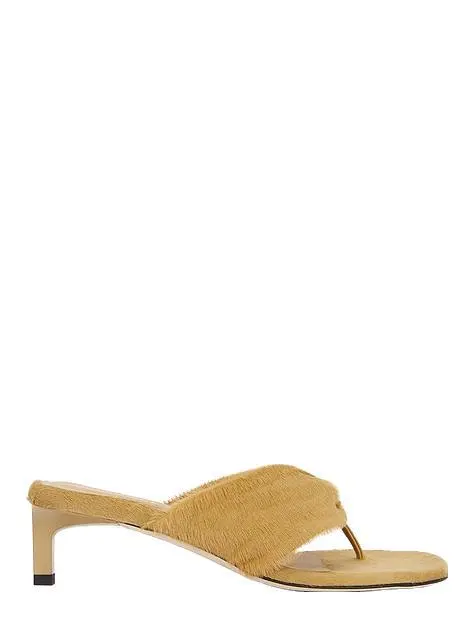 Dear Frances Wrap Mid Heel - Sand