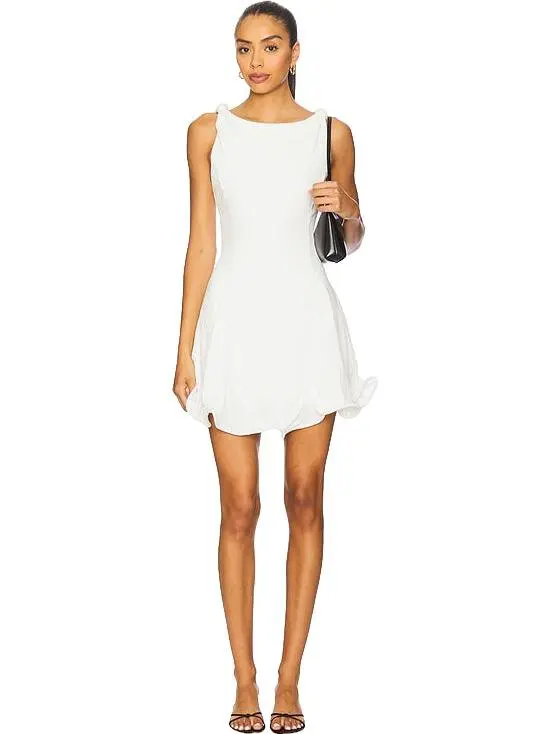 Line & Dot Celesta Mini Dress - White