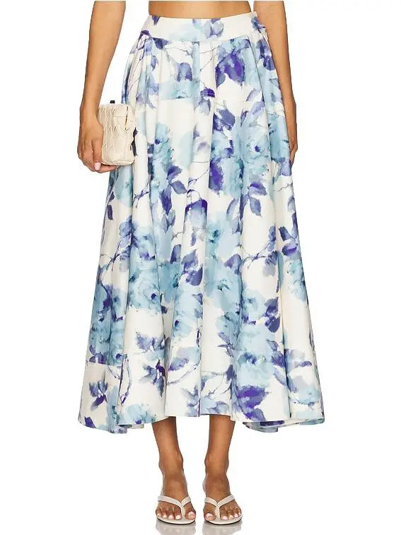 Azeeza Avani Skirt - Blue Rose