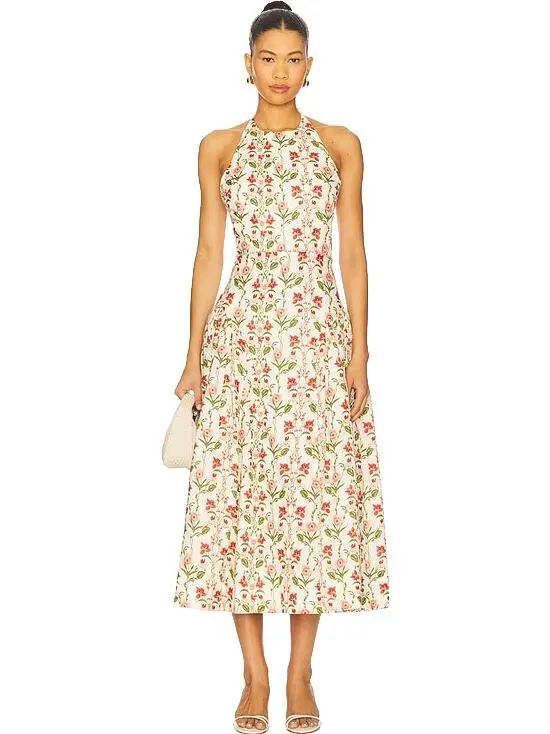 Agua Bendita Balsa Canna Dress - Multicolor
