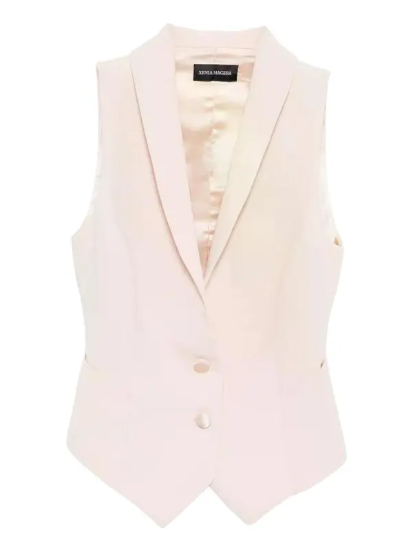 XENIA MAGERA Santa Barbara Vest - Pink