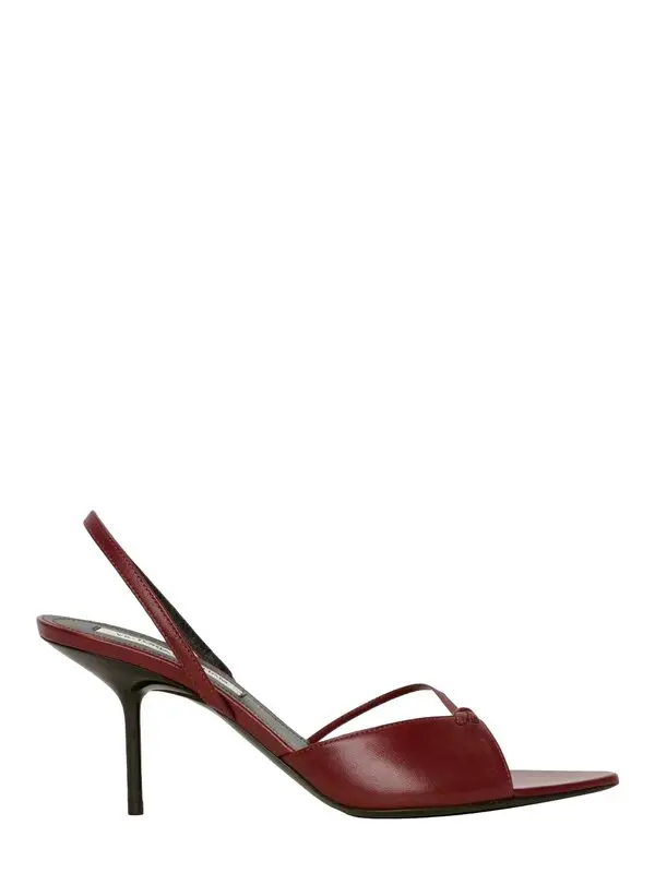 Victoria Beckham 75mm Harlow Slingback Stiletto Sandals - Red