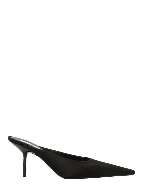 Victoria Beckham 75mm Sloan Pointed-toe Stiletto Mules - Black
