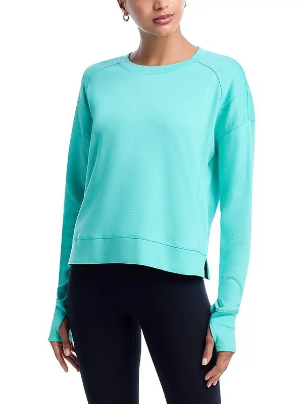 Sweaty Betty After Class Sweatshirt - Sea Spray
