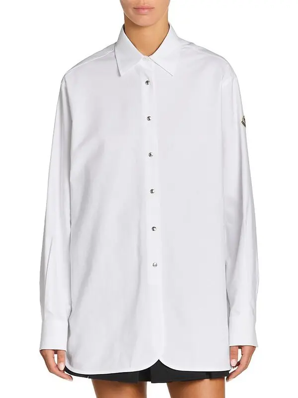 Moncler Button-front Shirt - Natural