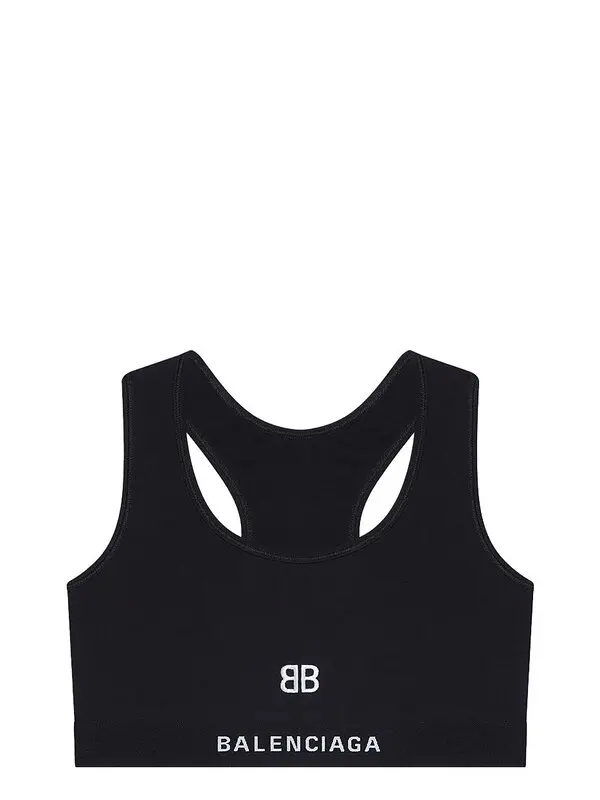 Balenciaga Sports Bra - Black