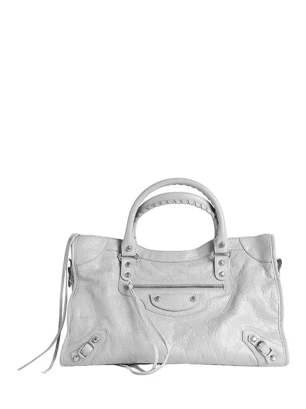 Balenciaga Le City Medium Bag - Light Grey