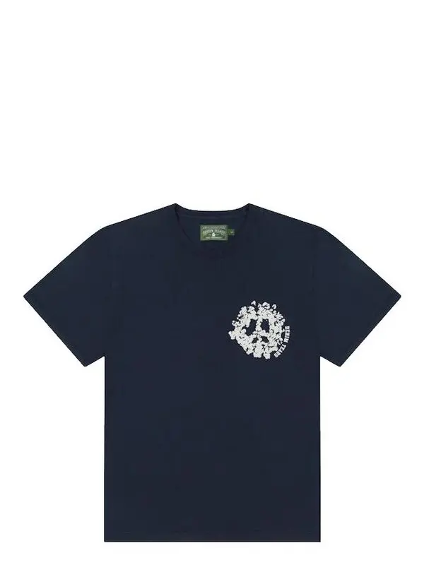 DENIM TEARS Denim University Tee Shirt - Blue