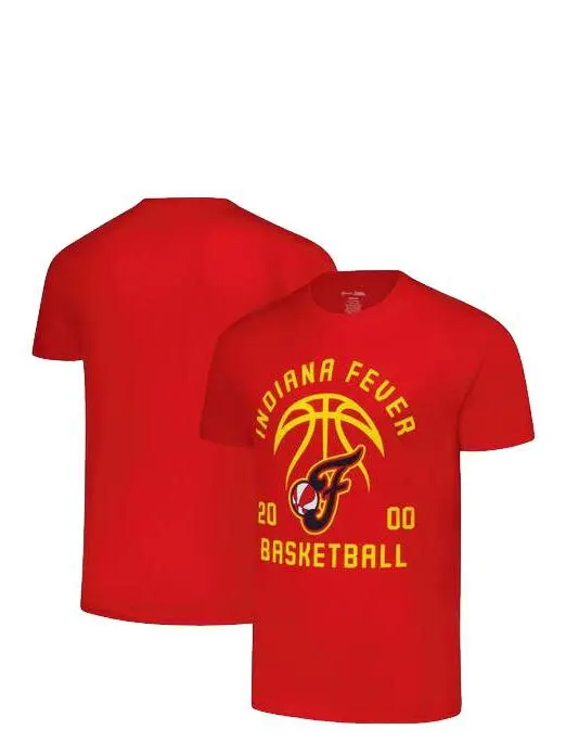 STITCHES Indiana Fever Basketball T-shirt - Red