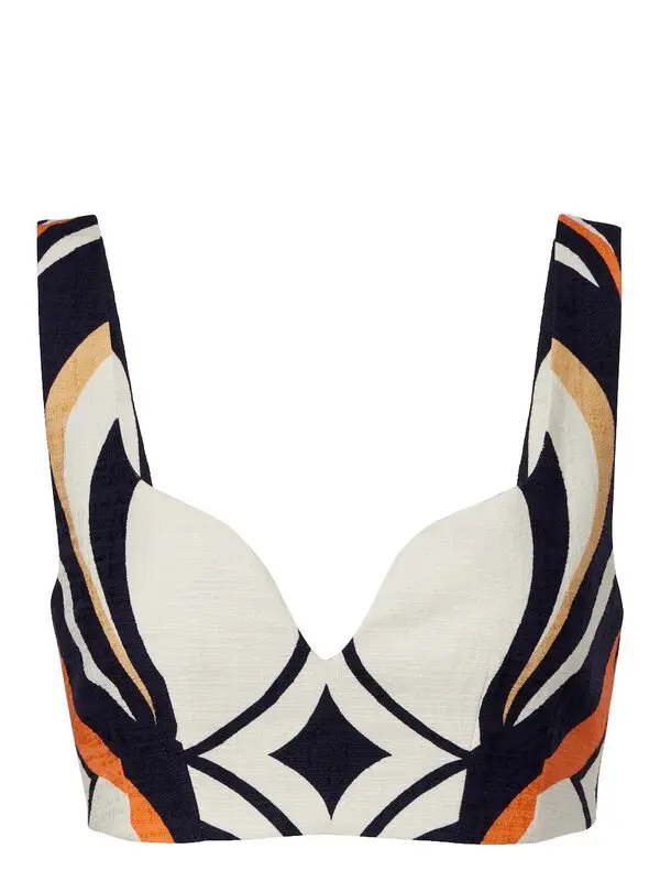 La DoubleJ Baia Cotton Bralette - Multicoloured