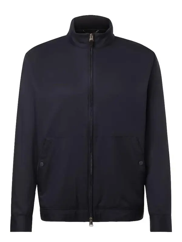 Canali Nuvola Reversible Blouson - Blue